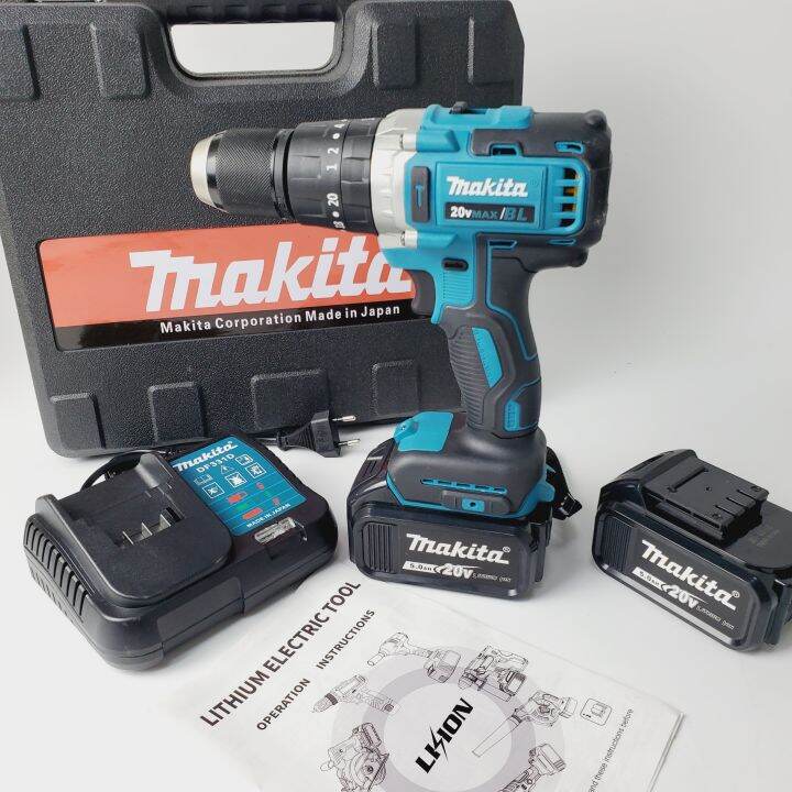 Máy khoan pin Makita 20V Không chổi than 3 chức năng, bắn vít tôn đa năng chính hãng | Lazada.vn