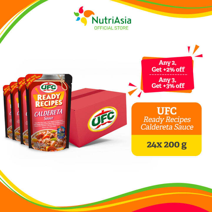 UFC Ready Recipes Caldereta Sauce 200 g Bundle of 24 | Lazada PH