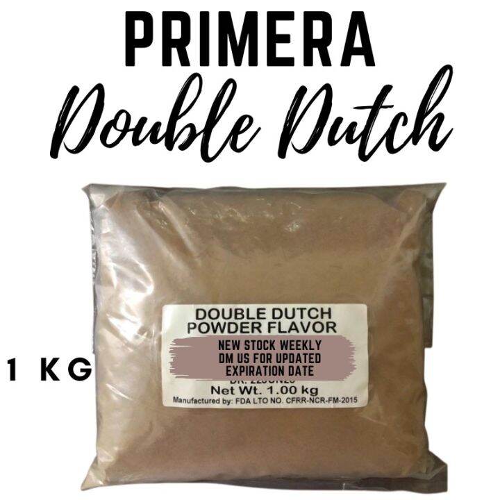 Primera Double Dutch Premium Powder Flavor 1kg for Milktea Milk Tea ...