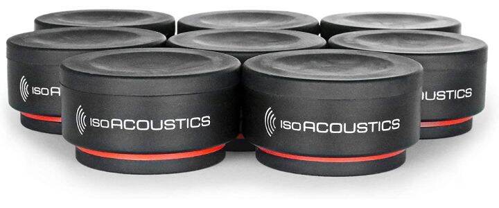 IsoAcoustics Iso-Puck Series Acoustic Isolators (Iso-Puck Mini, 6 lbs ...