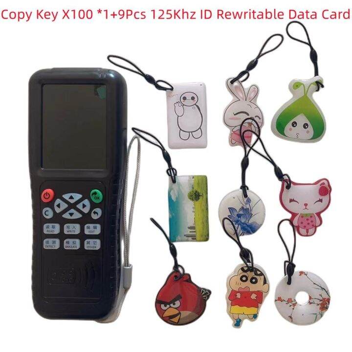 X100 Icopy RFID Copier Met Volledige Decode Functie Smart Card Key 3 5 8 Versie Nieuwste Nfc Ic ...