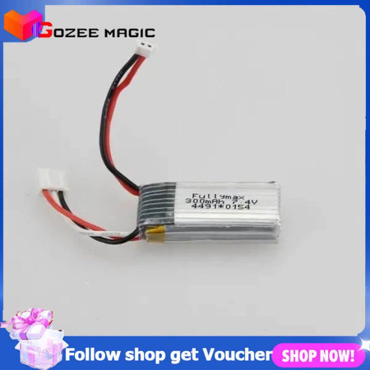 GozeeMagic WLtoys F959 XK A600 A800 A430เครื่องบินอะไหล่7.4V 300MAh ...