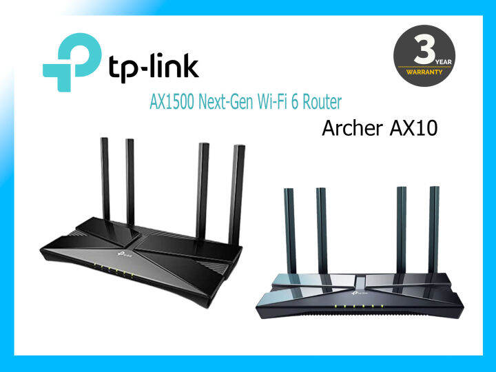 TP-LINK Archer AX10 AX1500 Next-Gen Wi-Fi 6 Router | Lazada.co.th