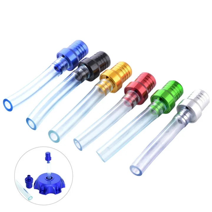 cheya Motorcycle Gas Fuel Cap 2 Way Valves Vent Breather Tubes Fuel ...
