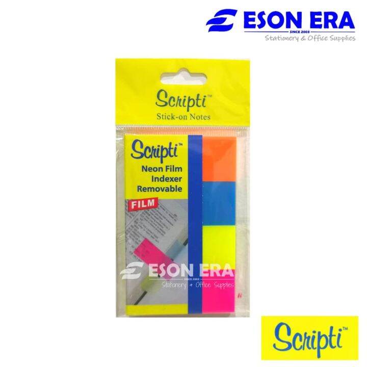 Scripti Stick-on Notes 46101 Stiker Tanda | Lazada