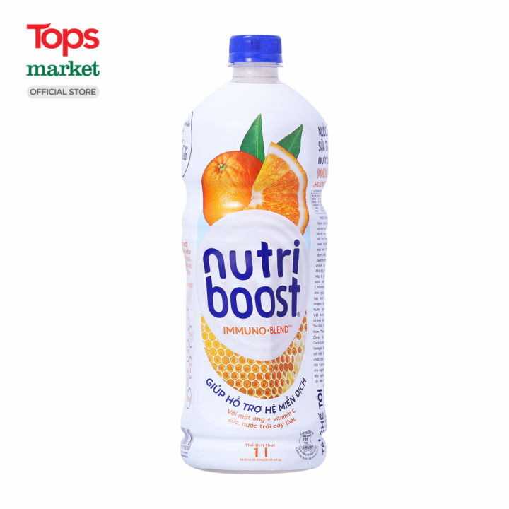 Nước Uống Sữa Trái Cây NutriBoost Hương Cam Mật Ong 1L - Siêu Thị Tops ...