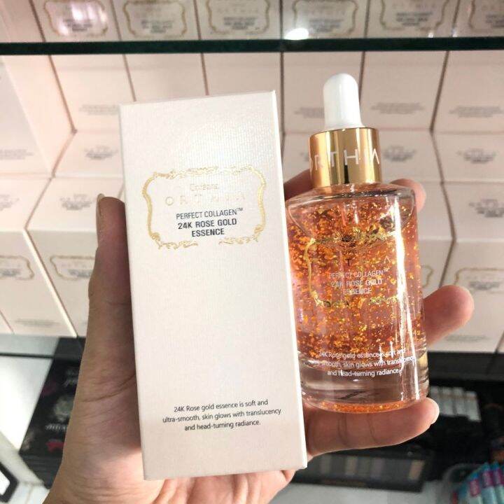 Coreana ORTHIA Perfect Collagen 24K Rose Gold Essence 50ml. | Lazada.co.th