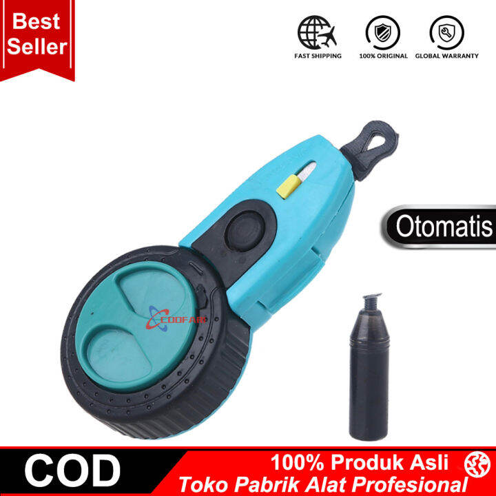 Sipatan Lot Benang Tajima 30m / Penggaris Benang Import Murah ...