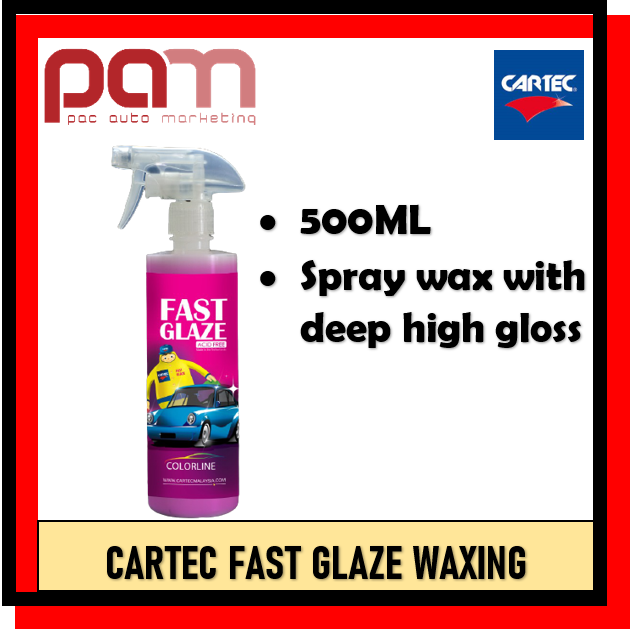 CARTEC Deep Gloss Waxing Fast Glaze - Shine 500ml | Lazada