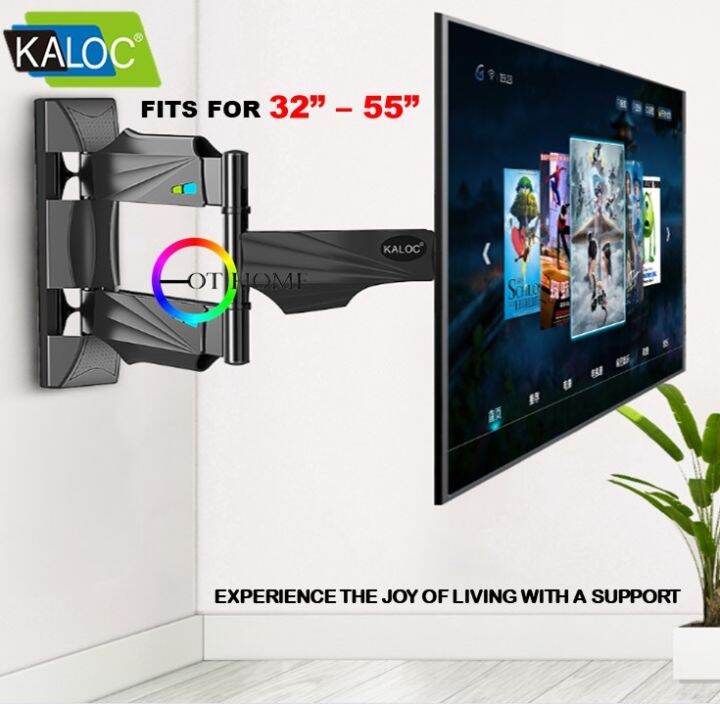 KALOC Original X4 TV WALL MOUNT BRACKET Heavy-Duty Full Motion 32"- 55 ...