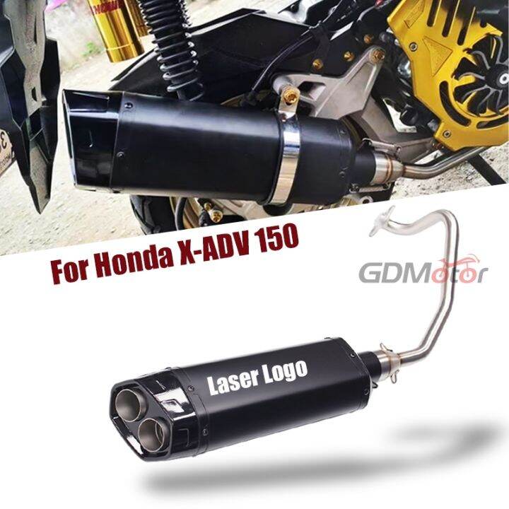 Slip On For Honda X-ADV X ADV 150 ADV150 System Motorcycle Full Exhaust System Escape Modify ...