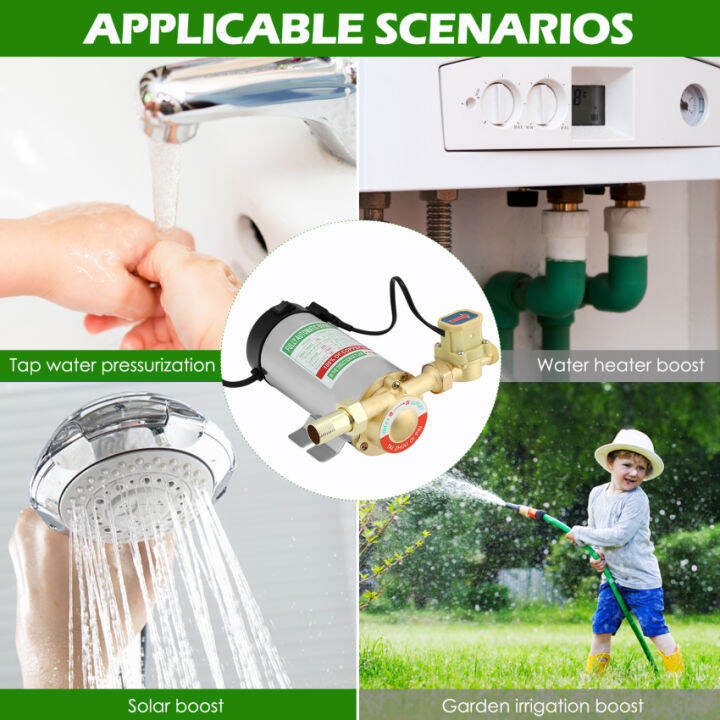 Household 150W Booster Pump, Automatic Pipeline Booster Pump, Tap Water ...