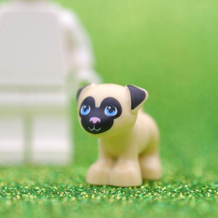 𝘗𝘓𝘖𝘠𝘉𝘙𝘐𝘊𝘒 - Pug Dog ANIMAL - LEGO® Authentic เลโก้แท้ | Lazada.co.th