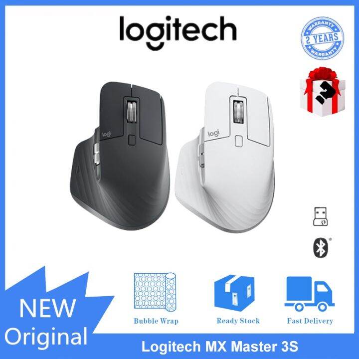 100%Original Logitech MX Master 3S - Wireless Performance Mouse with Ultra-fast Scrolling ...