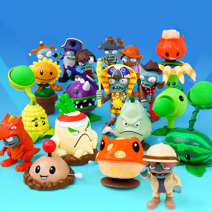 Plants vs Zombies Toys Figures Peashooter Party Favors Game Sets Gift ...