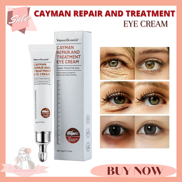 CAYMAN REPAIR AND TREATMENT EYE CREAM- Anti-aging Improve Dryness Anti ...