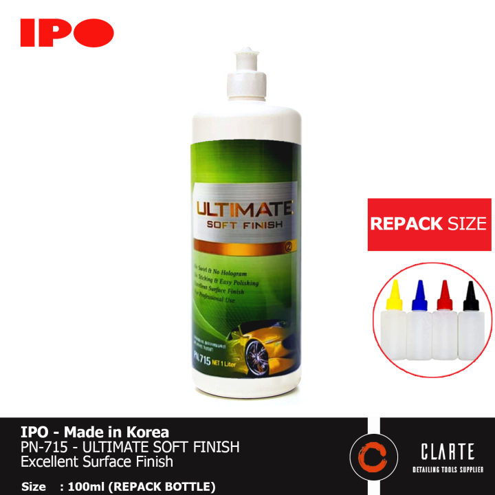 REPACK IPO PN 715 Ultimate Soft Finish 100ml - STEP 3 FINISHING ...