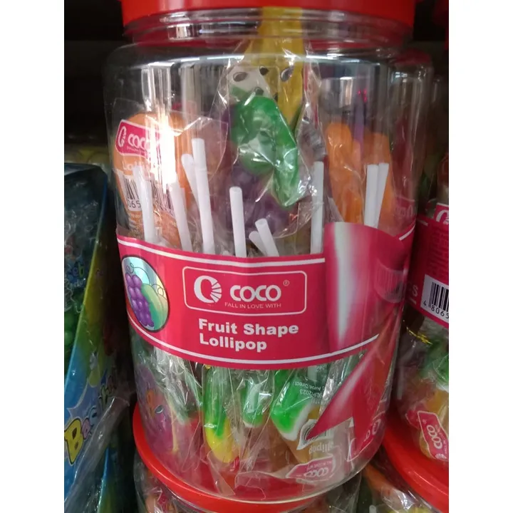 Coco Fruit Shape Lollipop 30 pcs | Lazada PH