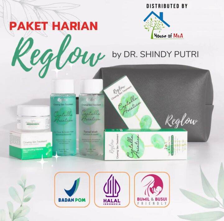 Reglow Skincare Treatment Paket Harian Lengkap by Dr Sindy Putri Reglow ...