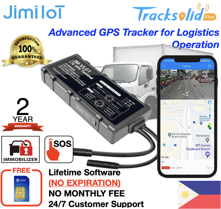 Jimi IoT VL01 4G GPS Tracking Device Tracker Locator for FUEL Sensor ...
