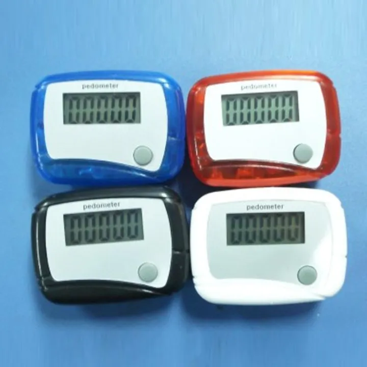 LCD Electronic Digital Pedometer Calories Walking Distance Movement ...