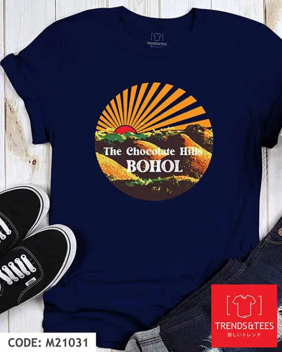 TRENDS&TEES Mens Travel Local Collection Bohol T-Shirt | Lazada PH