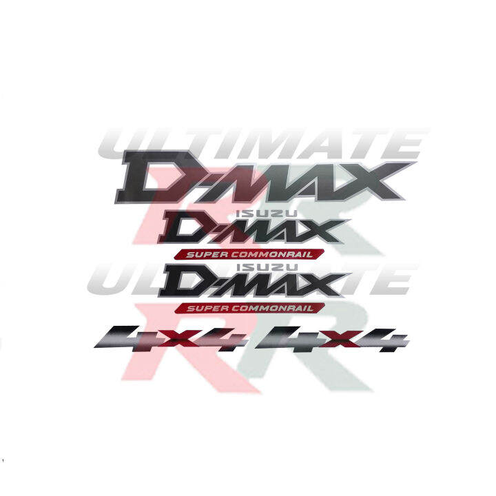 Isuzu Dmax D-Max Car Body Sticker Decorative OEM Style Decal Vinyl ...