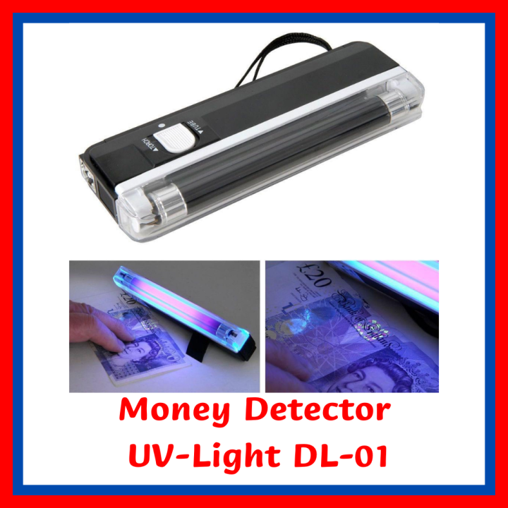[Ready Stock] Money Detector DL-01 Alat Pendeteksi Wang Palsu UV Light ...