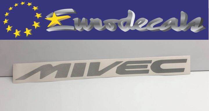 Mivec cut out silver sticker | Lazada PH