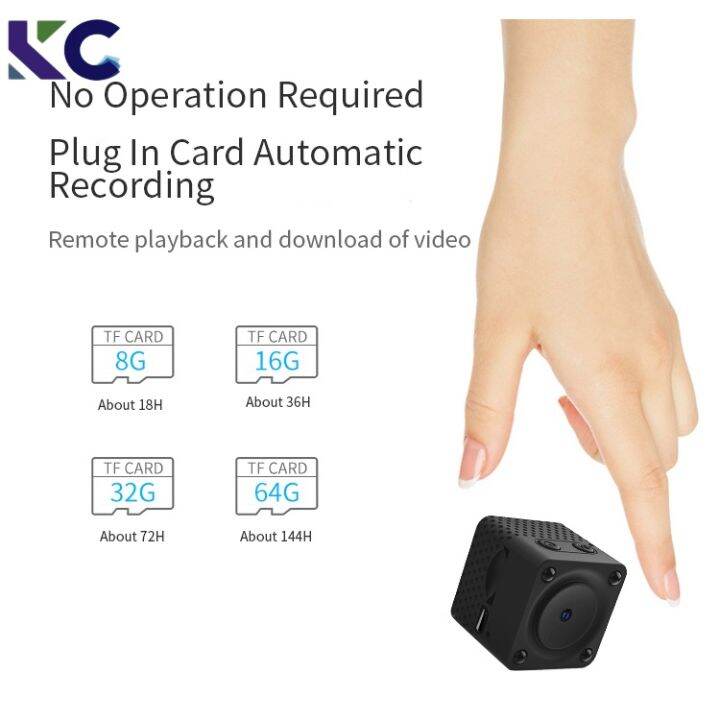 KC F9 Mini Hidden CCTV Camera Wireless Monitor Surveillance 1080P HD ...