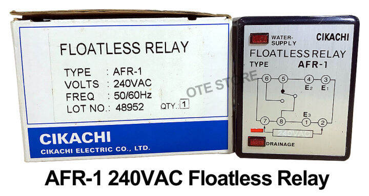 CKC Cikachi AFR-1 AC240V Floatless Switch | Lazada