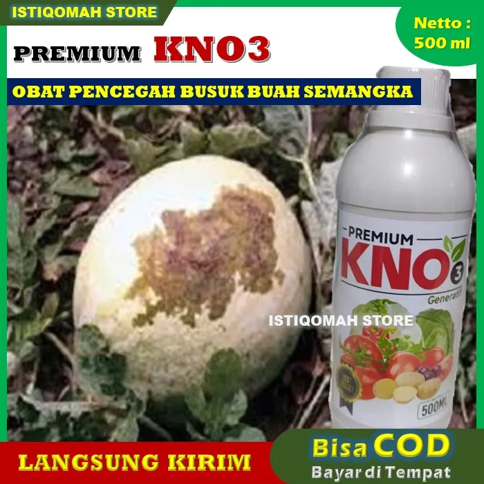 PREMIUM KNO3 500ml Pupuk Obat Pencegah Penyakit Busuk Buah Semangka - Pupuk Cair Obat Penyakit ...