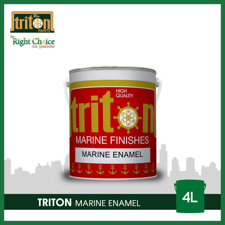 TRITON Marine Enamel Paint (Red, Orange, Brown Shades) | Lazada PH
