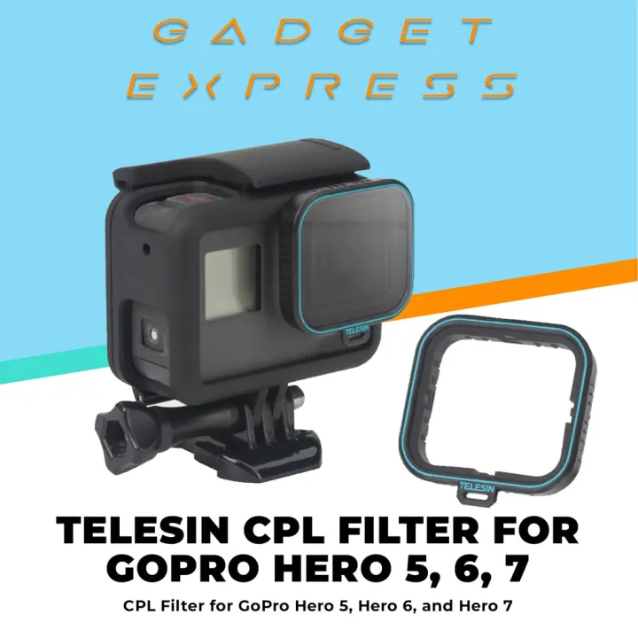 TELESIN CPL Lens Filter for GoPro Hero 5, Hero 6, Hero 7 | Lazada PH