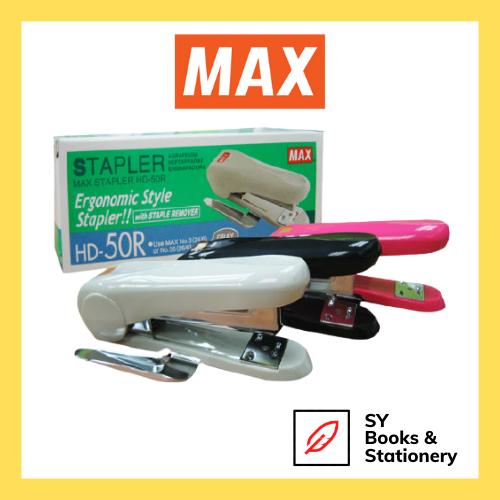 *Original* Max Stapler HD-50R With Stapler Remover / Use MAX No.3 ...
