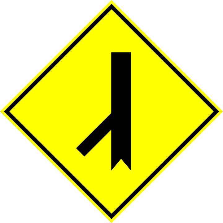 24. JKR road Sign , Follows Arahan Teknik Jalan 2A/85 standard WD.28b ...