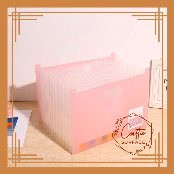 A4 Size Expanding File Plastic Envelope Style | Lazada PH