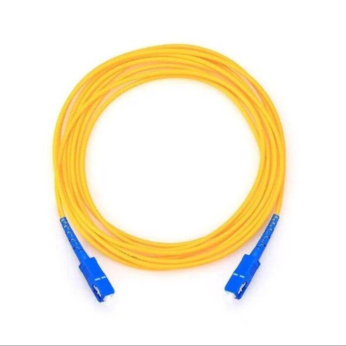 FO Kabel Fiber Optic Patch Cord Warna Kuning Single Mode sc sc 3 meter | Lazada Indonesia