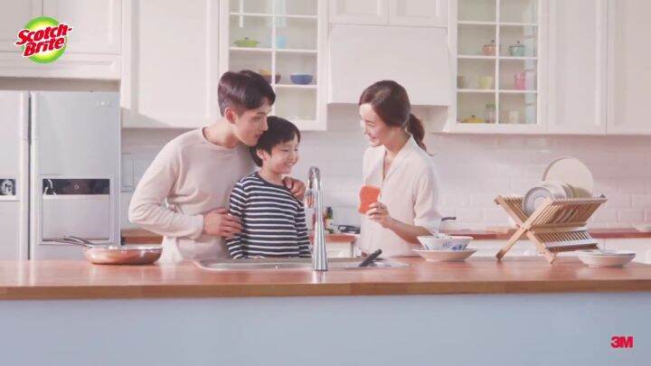 3M Scotch Brite Orange Scrub Dots Non Scratch Scrub Sponge Superior ...