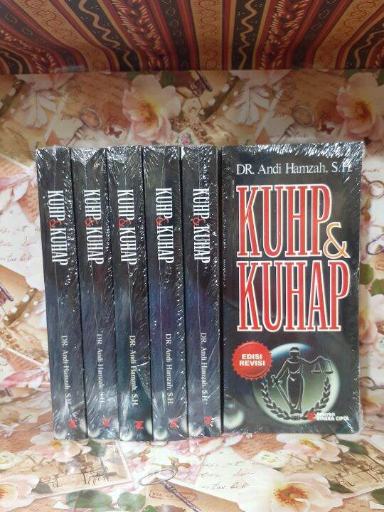 buku terbaru kuhp & kuhap edisi revisi penulis : DR.andi hamzah s.h | Lazada Indonesia