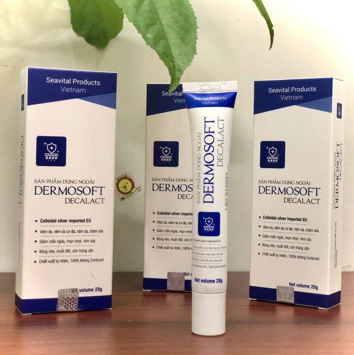 DERMOSOFT DECALACT bôi viêm da , hăm , chàm sữa , bỏng nhẹ , côn trùng ...