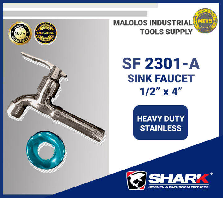 SHARK SF2301-A Sink Faucet 1/2" X 4" | Lazada PH