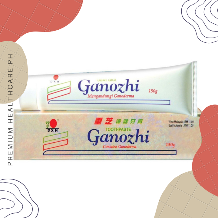 Original DXN Ganozhi Toothpaste with Ganoderma 150g & 75g Natural ...
