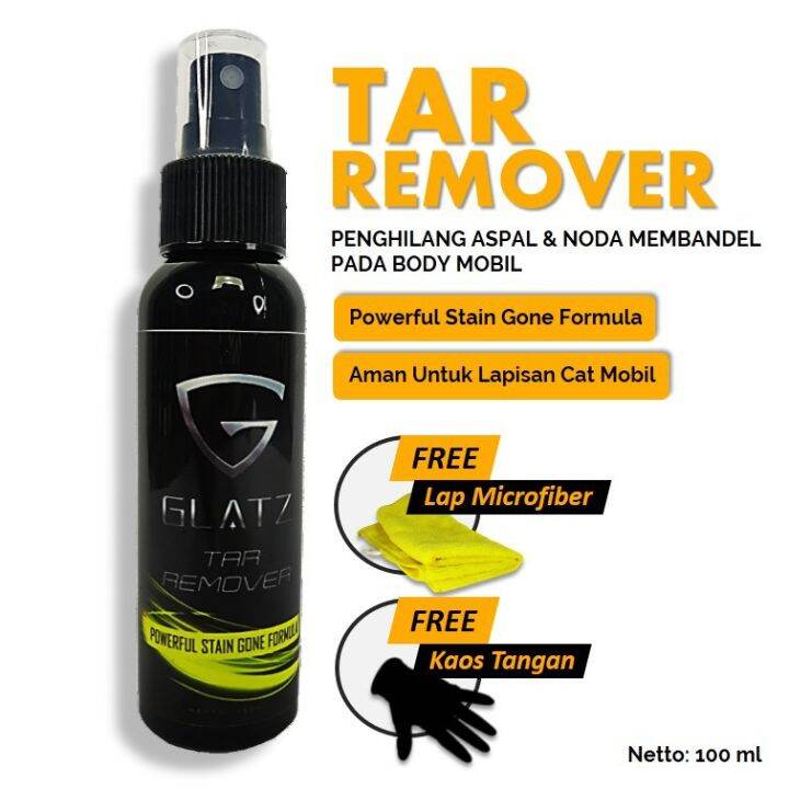 Penghilang Aspal di Body Mobil GLATZ Tar Remover Pembersih Lem Stiker ...