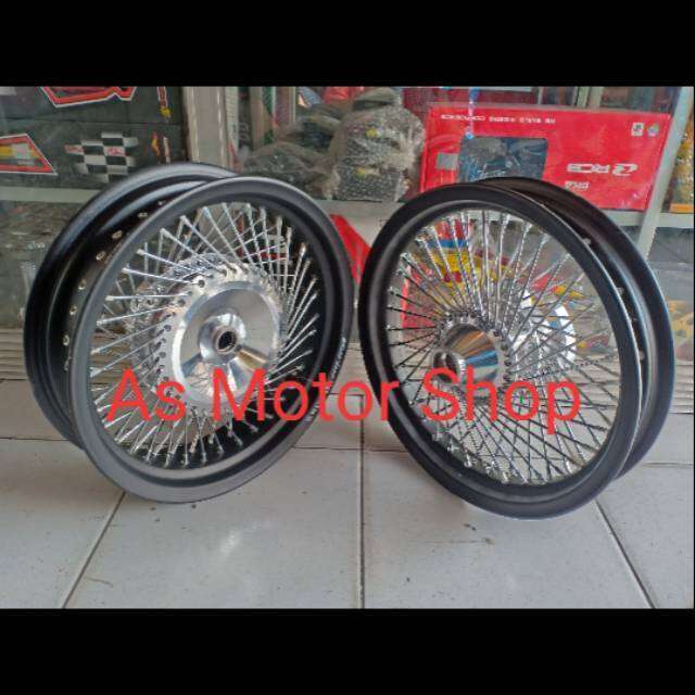 VELG SET JARI JARI SERIBU VELG TAPAK LEBAR UKURAN 215 - 250 RING 14 ...