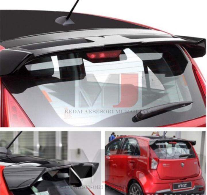 100% ori Nazuka Proton Iriz ABS Spoiler With Brake Light (Genetic ...
