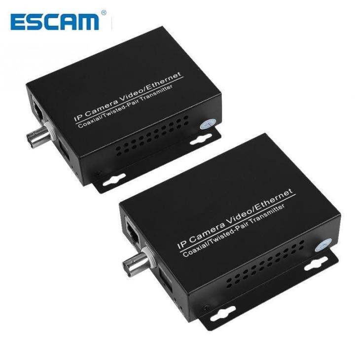 1คู่ Ethernet IP Extender Over Coax HD Network Kit Eoc Coaxial Cable ...