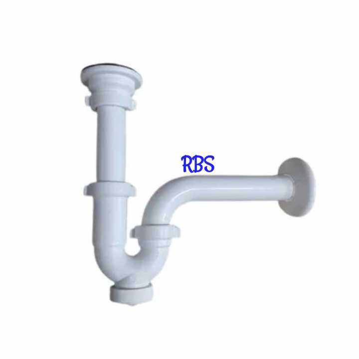 Sifon Leher Angsa Plastik 1 1/4" - Avur Pembuangan PVC - Sifon Wastafel ...