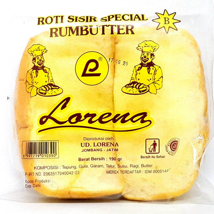 LORENA ROTI SISIR SPECIAL RUMER 190gr | MIRIP MATAHARI KUE JOMBANG ...