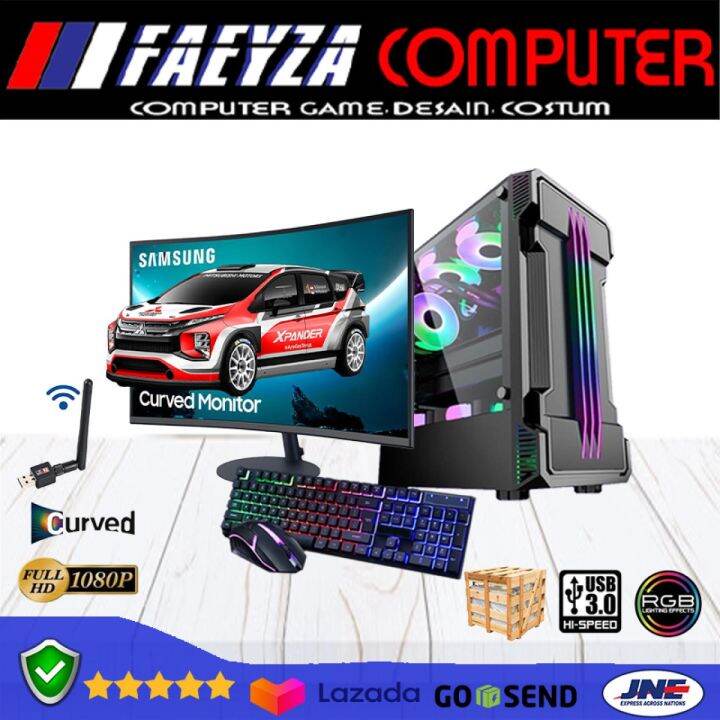 CPU PC GAMING RYZEN 5 4600G WITH RADEON VEGA 7 FULLSET | Lazada Indonesia